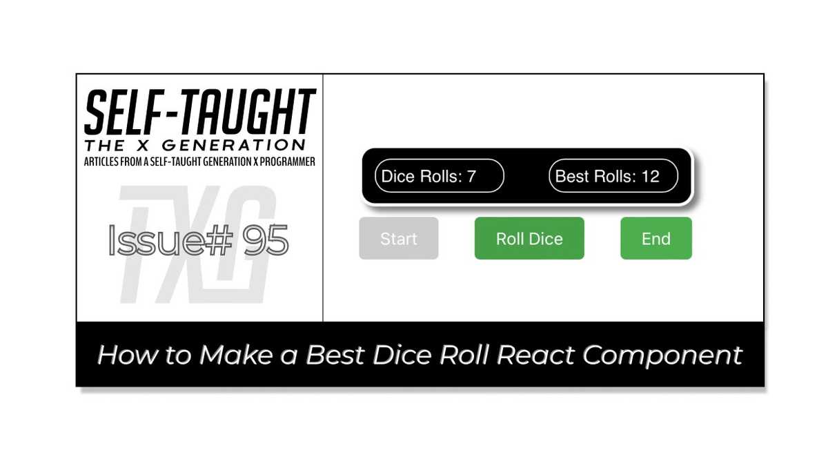 How to Make a Best Dice Roll React Component