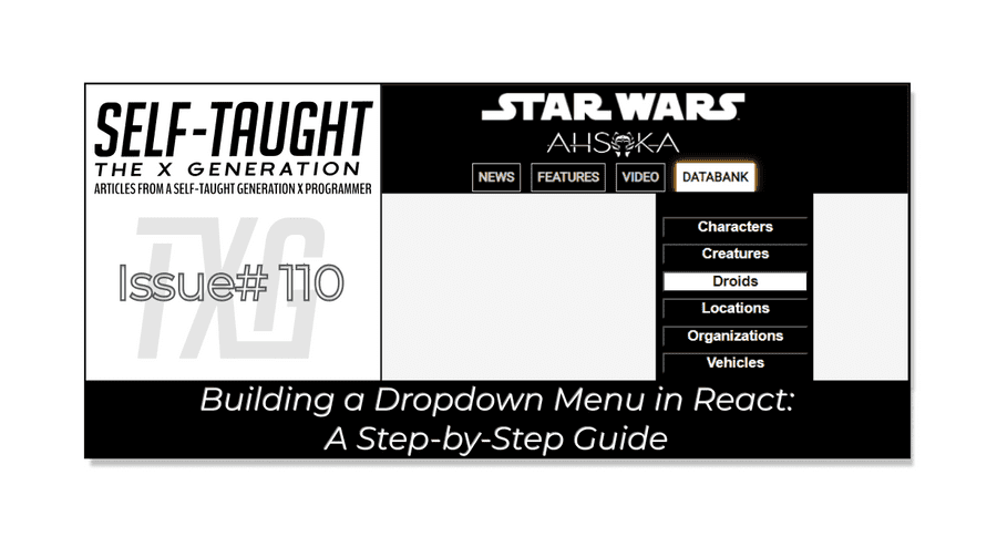 Building a Dropdown Menu in React: A Step-by-Step Guide