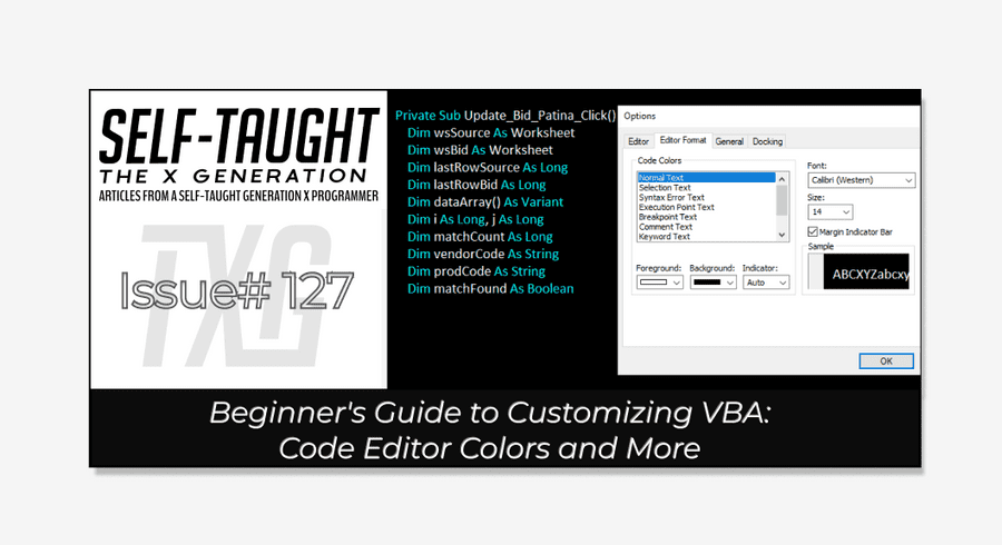 Beginners Guide To Customizing Vba Code Editor Colors And More 0626