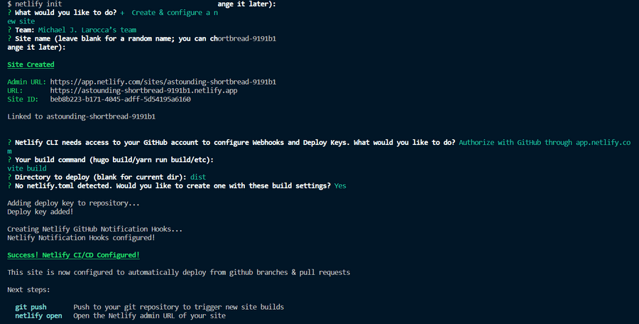 Create a React Project, Push It to GitHub, and Deploy With Netlify, From the Command Line