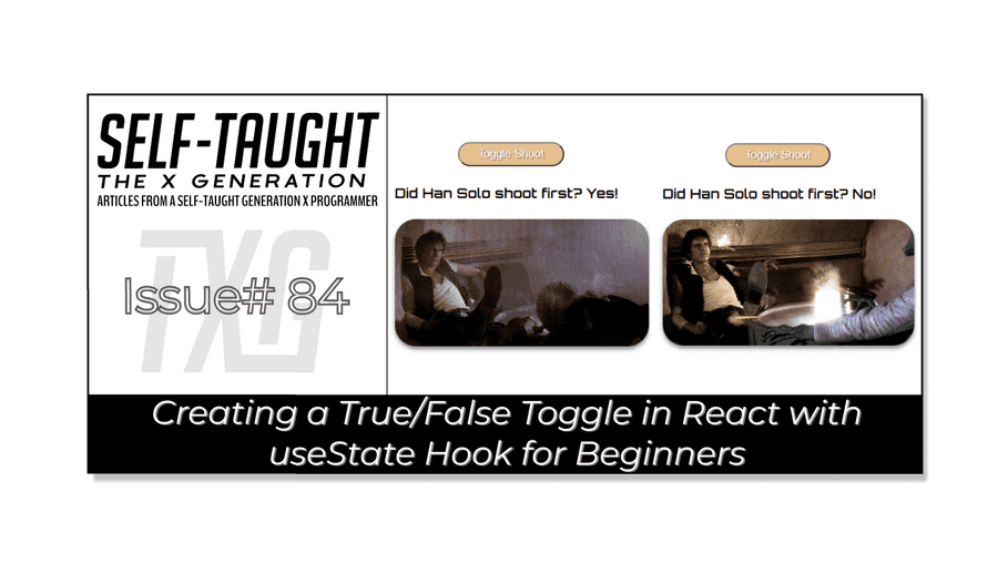 Creating a True/False Toggle in React with useState Hook for Beginners